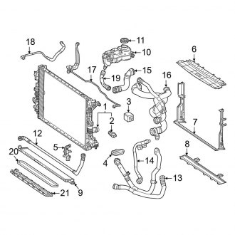 2020 Mercedes CLA Class OEM Engine Cooling Parts | Radiators — CARiD.com