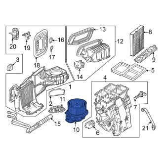 Mercedes GLB Class Blower Motors & Parts | Resistors, Regulators ...