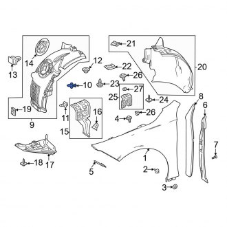 Mercedes GLB Class OEM Bumpers | Genuine Front & Rear Bumpers — CARiD.com