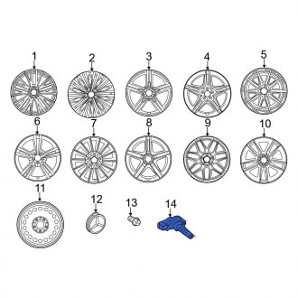 Mercedes GLB Class OEM TPMS Sensors | Bluetooth, Wireless, USB — CARiD.com