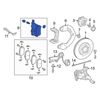 Mercedes GLB Class Brake Calipers | Loaded, Semi Loaded, Unloaded ...