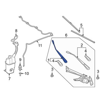 Mercedes CLA Class OEM Wiper Blade & Washer Parts | Motors, Arms ...