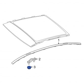 Mercedes A Class Roof Hardware | Clips, Screws — CARiD.com