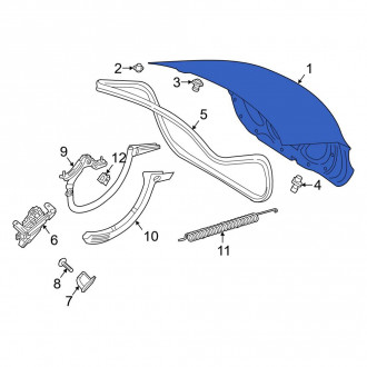 Mercedes Car Replacement Trunk Lids & Parts — CARiD.com