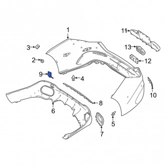 Mercedes CLA Class OEM Exterior & Body Parts — CARiD.com