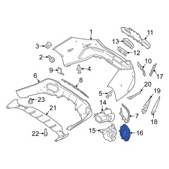 Mercedes GLB Class Bumper Brackets & Hardware | Front, Rear — CARiD.com