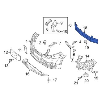 Mercedes Metris Bumper Reinforcements & Energy Absorbers – CARiD.com