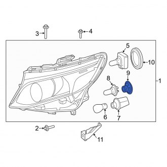 Mercedes OEM Signal Lights | LED, Parking, Corner, Bumper — CARiD.com