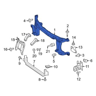 Mercedes Metris Radiator Supports — CARiD.com