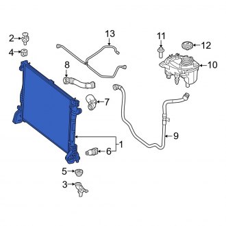 Mercedes Metris OEM Engine Cooling Parts | Radiators, Fans — CARiD.com