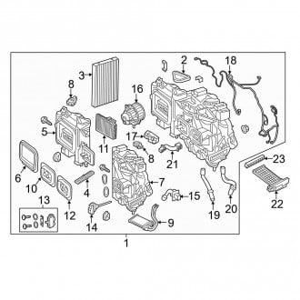2020 Mercedes Metris OEM A/C & Heating Parts | Systems — CARiD.com