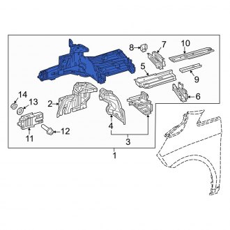 Mercedes Metris Chassis Frames & Body Parts — CARiD.com