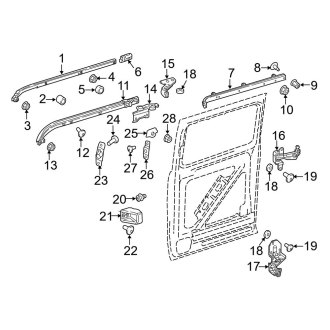 2022 Mercedes Metris OEM Doors & Parts | Shells, Panels — CARiD.com