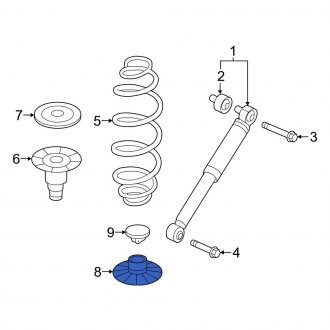 Mercedes Metris OEM Suspension Parts | Shocks, Struts — CARiD.com