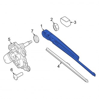 Mercedes Metris Replacement Wiper Arms — CARID.com