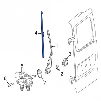 Mercedes Metris OEM Wiper Blade & Washer Parts | Motors, Arms — CARiD.com
