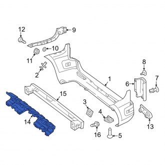 Mercedes Metris Bumper Reinforcements & Energy Absorbers – CARiD.com