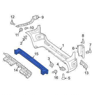 Mercedes Metris Bumper Reinforcements & Energy Absorbers – CARiD.com