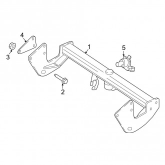 2018 Mercedes Metris OEM Trailer Hitches & Parts — CARiD.com