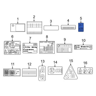 Mercedes EQE OEM Interior Components — CARiD.com