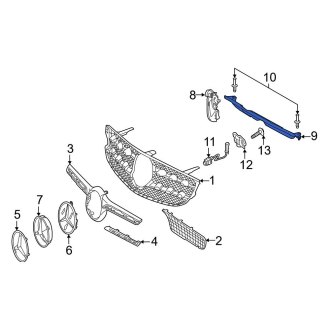 Mercedes GLC Class OEM Bumpers | Genuine Front & Rear Bumpers — CARiD.com