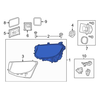 Mercedes GLC Class OEM Lighting | Headlights, Fog & Tail Lights — CARiD.com