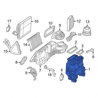 Mercedes GLC Class HVAC Heater Cores | Seals, Clamps, Boxes — CARiD.com