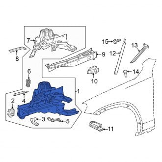 Mercedes E Class Replacement Chassis Frames & Rails - CARiD.com