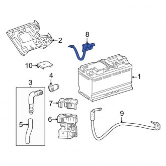 Mercedes AMG GT Battery Cables & Accessories | Connectors, Lugs — CARiD.com