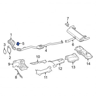 Mercedes GLE Class OEM Exhaust Parts - Systems, Tips, Pipes | CARiD