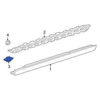 Mercedes GLS Class Fender Support Braces & Hardware — CARiD.com