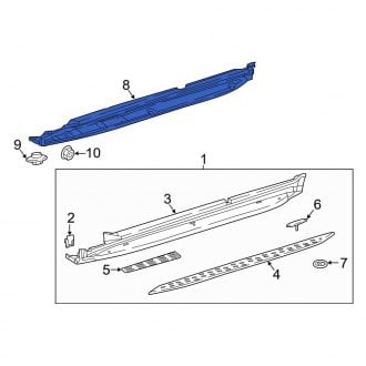Mercedes-Benz OE™ Rocker Panels + Floors - CARiD.com
