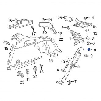 Mercedes GLB Class Interior Brackets & Hardware — CARiD.com