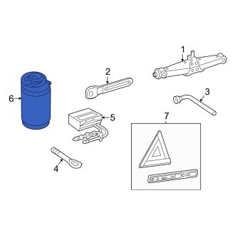Mercedes GLC Class OEM Spare Tire Covers & Carriers — CARiD.com