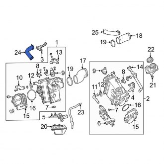 Mercedes G Class Replacement Intercooler Hoses — CARiD.com