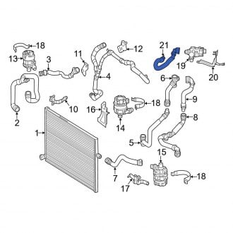 Mercedes GLC Class Intercooler Hoses & Pipes | Clamps, Kits — CARiD.com