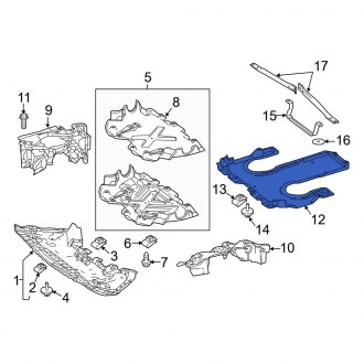 Mercedes S Class Inner Fenders | Wells, Liners, Shields — CARiD.com