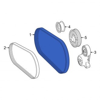 Mercedes GLC Class Auxiliary Drive Belts & Serpentine Belts — CARiD.com