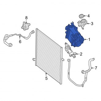 Mercedes GLE Class Intercoolers | Air To Water, Front Mount — CARiD.com