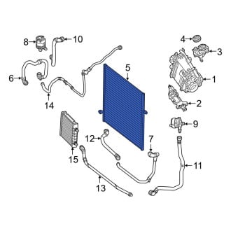 Mercedes GLE Class Intercoolers | Air To Water, Front Mount — CARiD.com