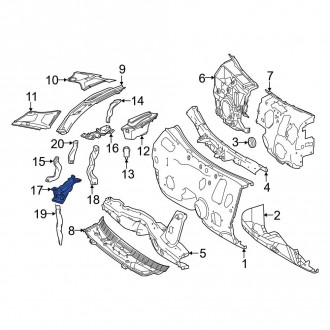 Mercedes Hood Weatherstripping Seals — CARiD.com