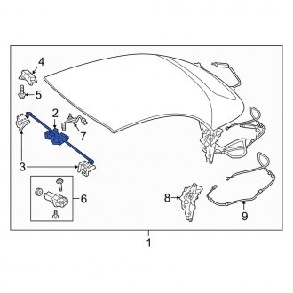 Mercedes E Class OEM Roofs & Parts | Panels, Drip Rails — CARiD.com