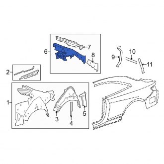 Mercedes S Class OEM Quarter Panels & Parts | Rear & Front — CARiD.com