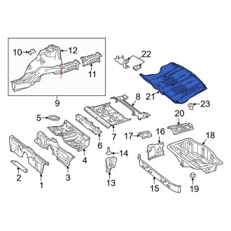 Mercedes S Class Underbody Covers | Splash Shields — CARiD.com
