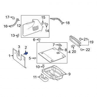 Mercedes Sprinter Replacement Hood Hardware — CARiD.com