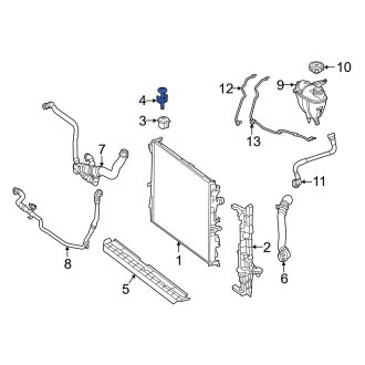 Mercedes GLA Class OEM Engine Cooling Parts | Radiators, Fans — CARiD.com