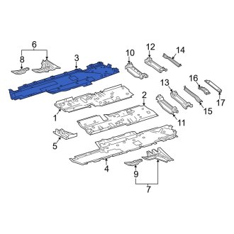Mercedes S Class Underbody Covers | Splash Shields — CARiD.com