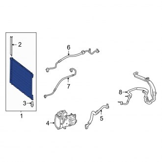 Mercedes SL Class OEM A/C & Heating Parts | Systems, Compressors ...