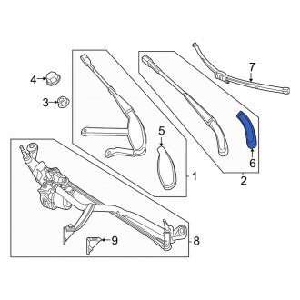 Mercedes S Class Replacement Wiper Arms — CARID.com