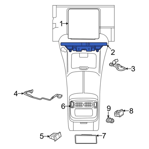 Mercedes-Benz OE 2239008530 - Combination Switch